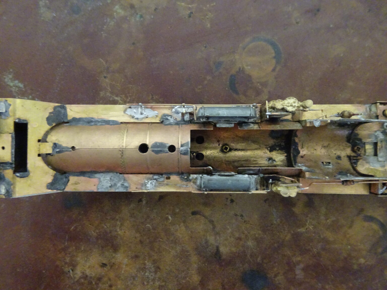 » 安達16番C61-2の改造（21）繰出管の新調｜鉄道模型製造所