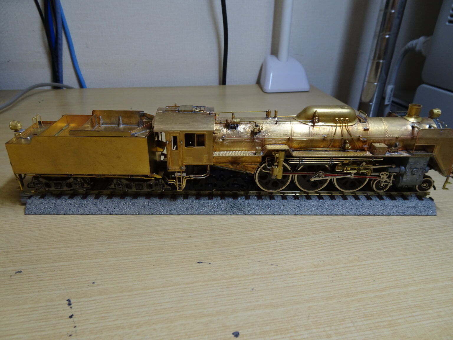 » 安達16番C61-2の改造（31）塗装前の試運転｜鉄道模型製造所